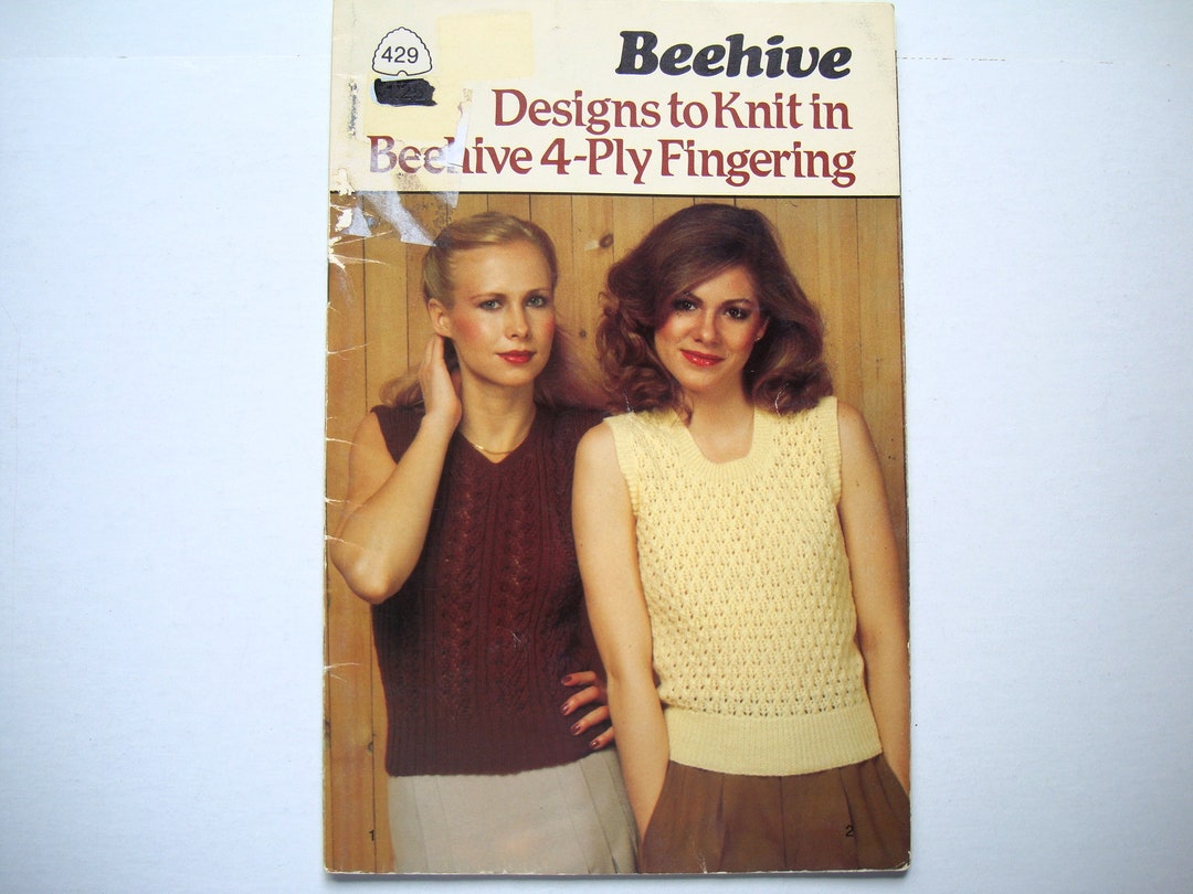 Vintage Pattern Booklet DESIGNS TO KNIT Knitting Patterns - Etsy