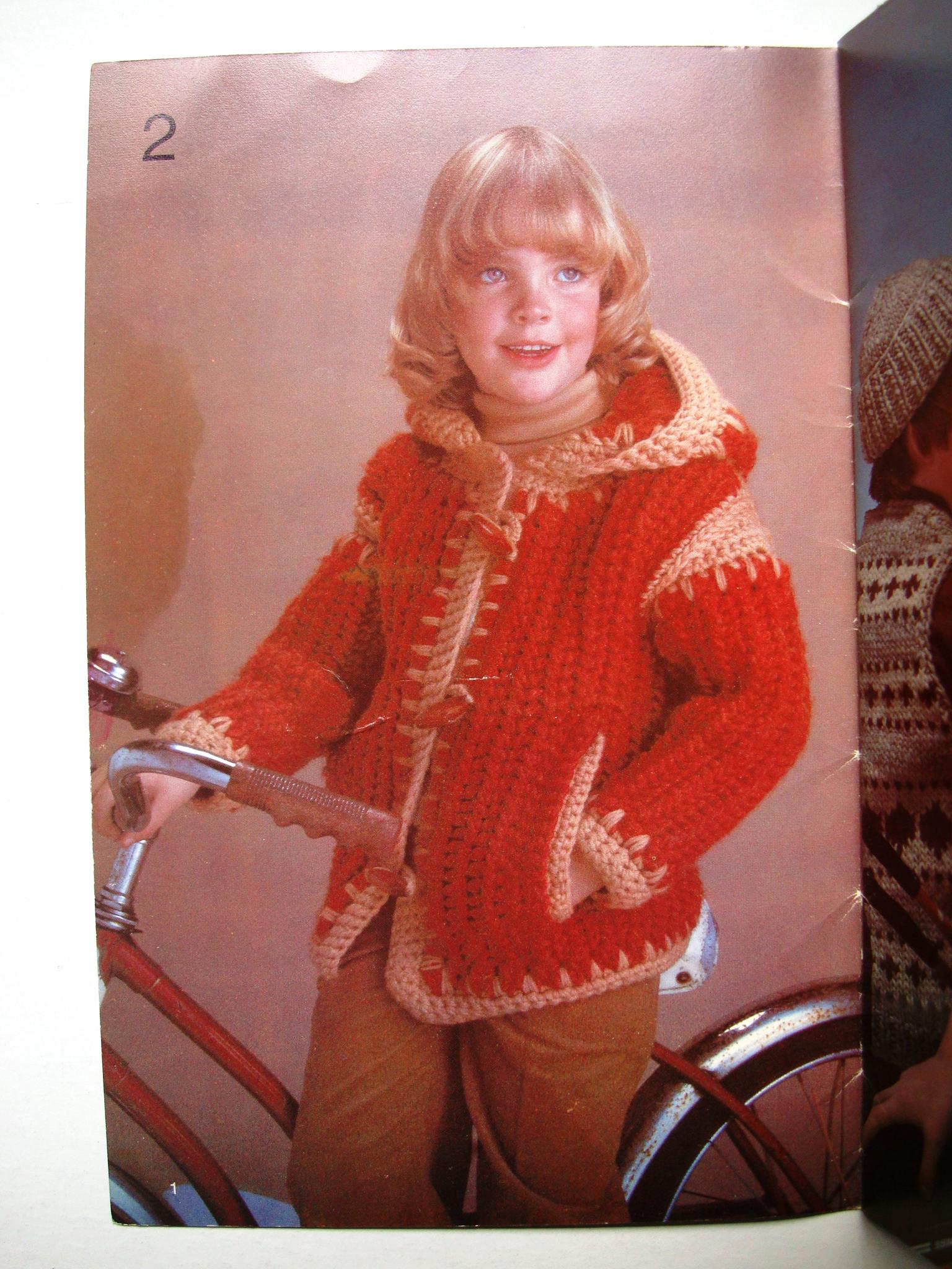Vintage Children Knitting Patterns OUTDOOR CHILDREN Patons Beehive 424 ...