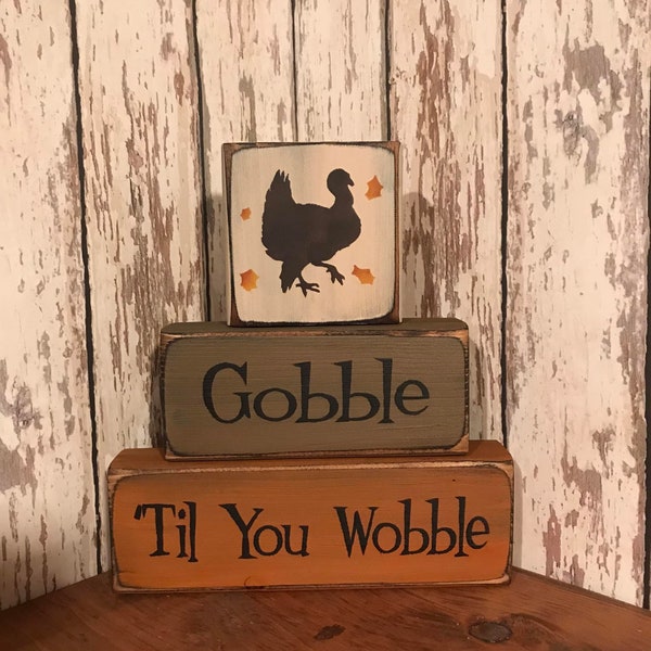 Gobble Blocks - Etsy