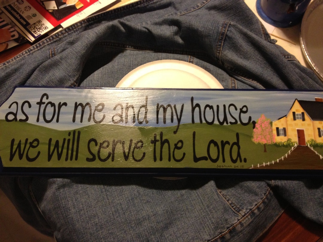 As for Me and My House - Etsy