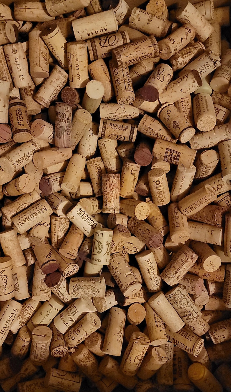 500 Natural Wine Corks - Etsy