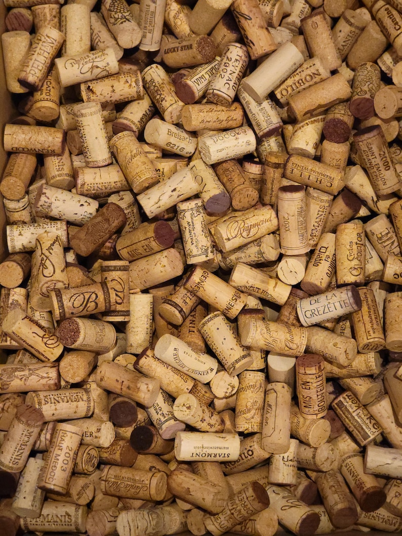 500 Natural Wine Corks - Etsy