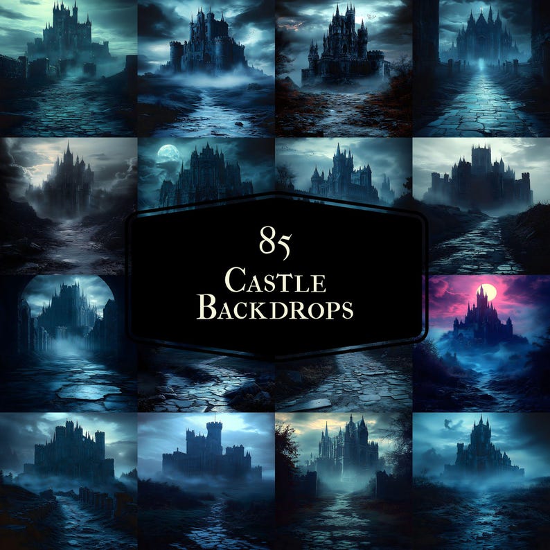 85 Castle Backdrops | Fantasy Castle Backgrounds | Medieval Scenes ...