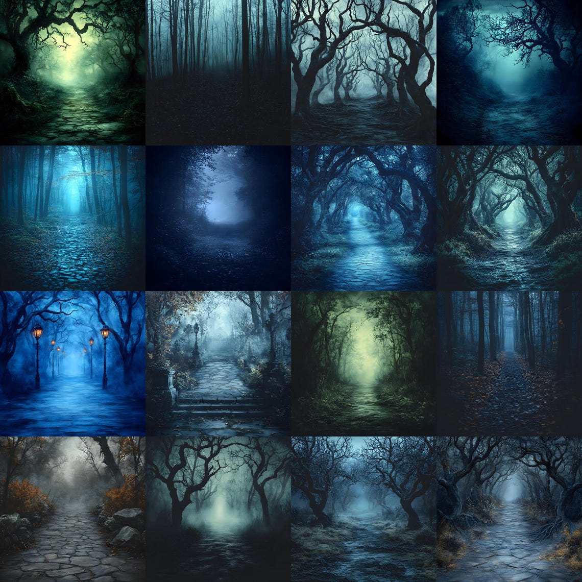 65 Dark Spooky Backdrops - Master Overlays for Photoshop Composites ...