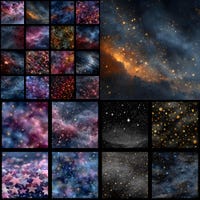Groovy Pattern Stars - Pillow Cover Backdrop Pillow Backdrop 8x8 ...
