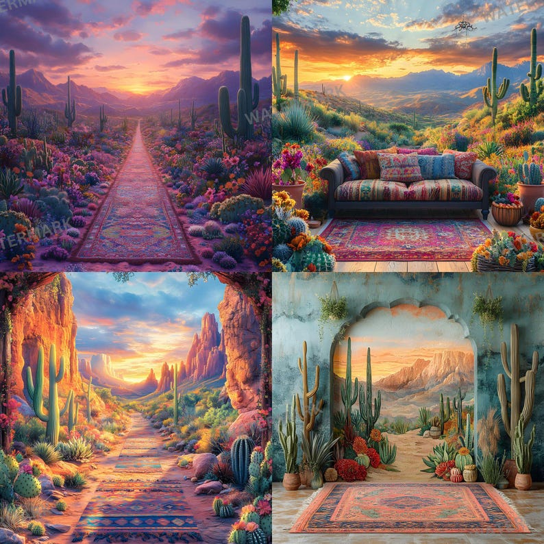 35 Bohemian Desert Backdrops, Boho Desert Background - Photoshop ...