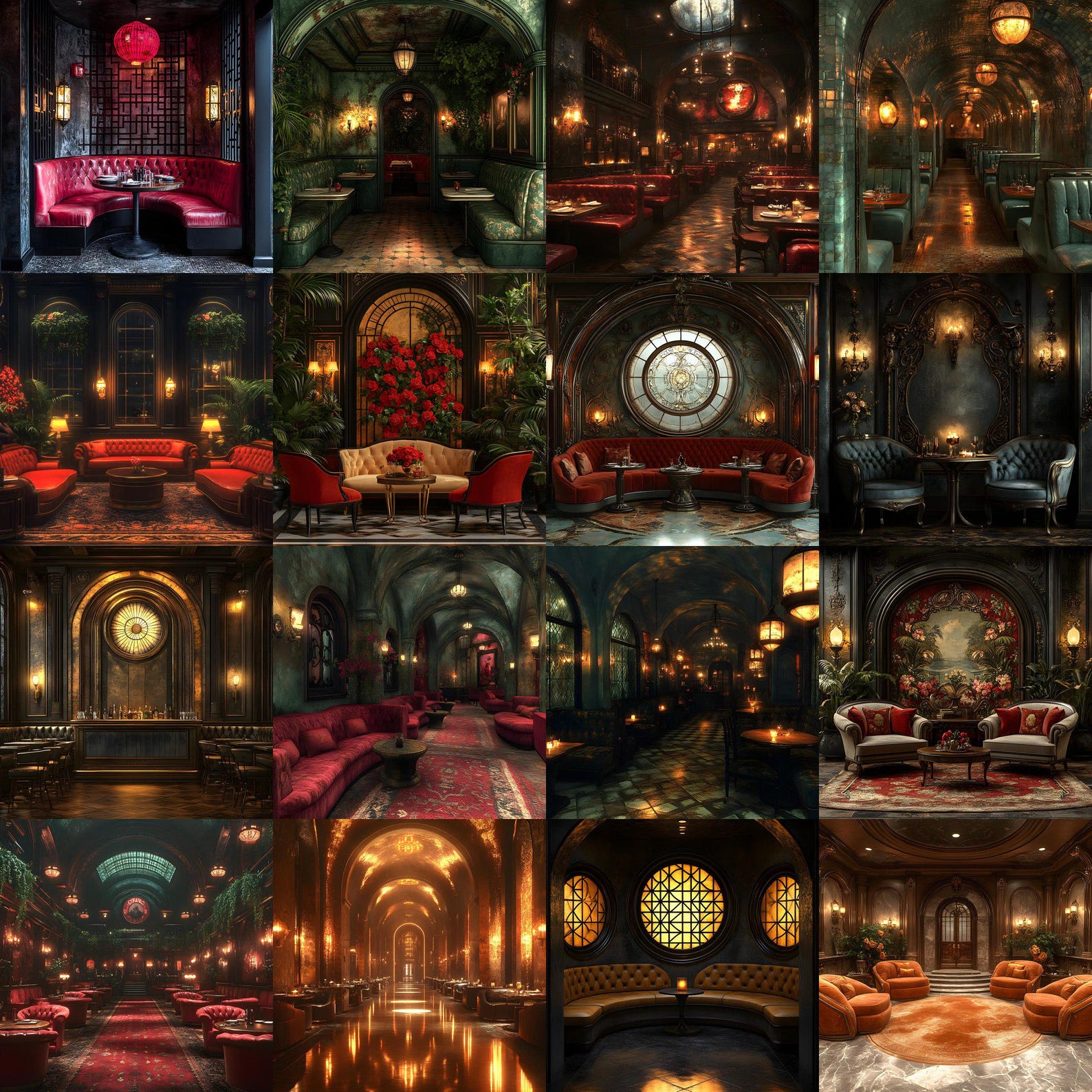 1920s Speakeasy Backdrops – Vintage Bar Photography Overlays (20 Jpgs ...