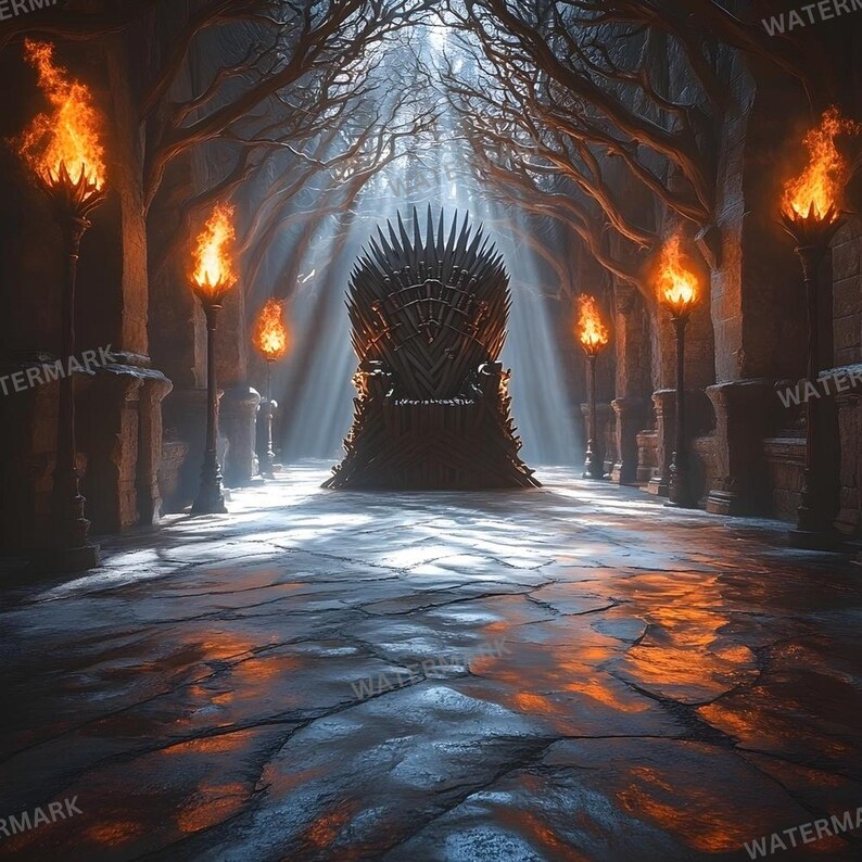 20 the Throne Backdrops Majestic Digital Backgrounds for Photography ...