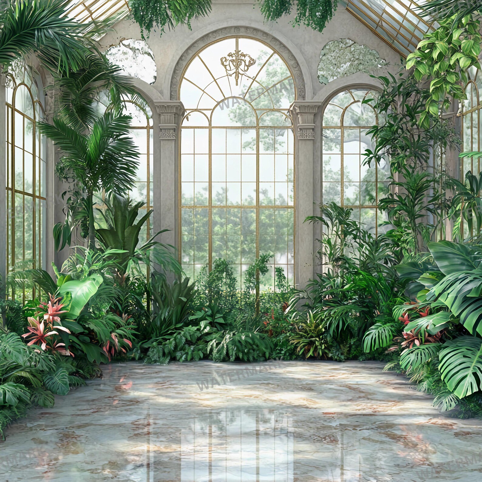 7 Victorian Conservatory Backdrops | Vintage Greenhouse Backgrounds ...