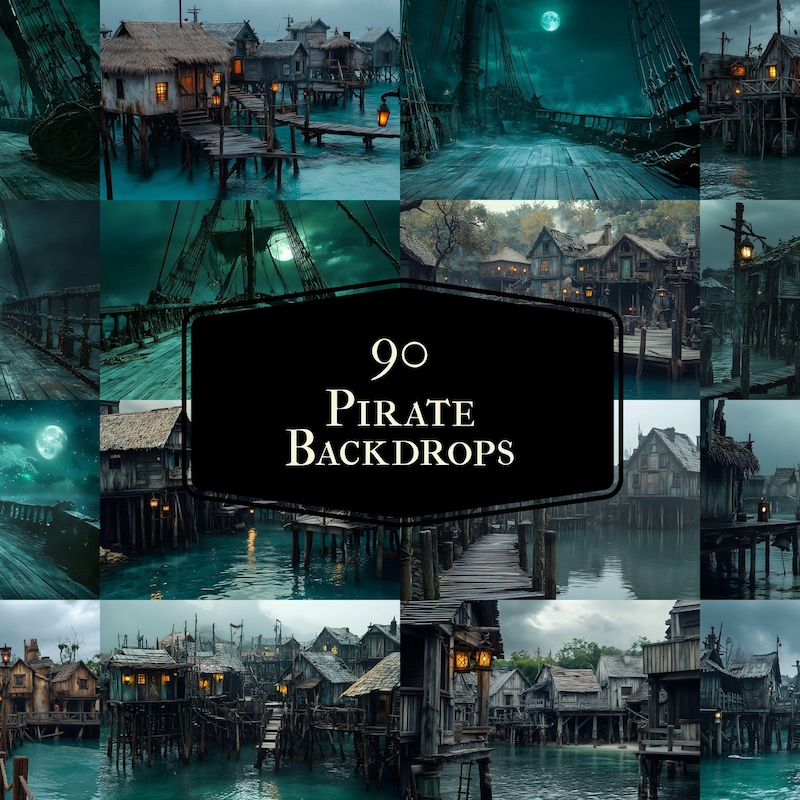Treasure Backdrop - Etsy