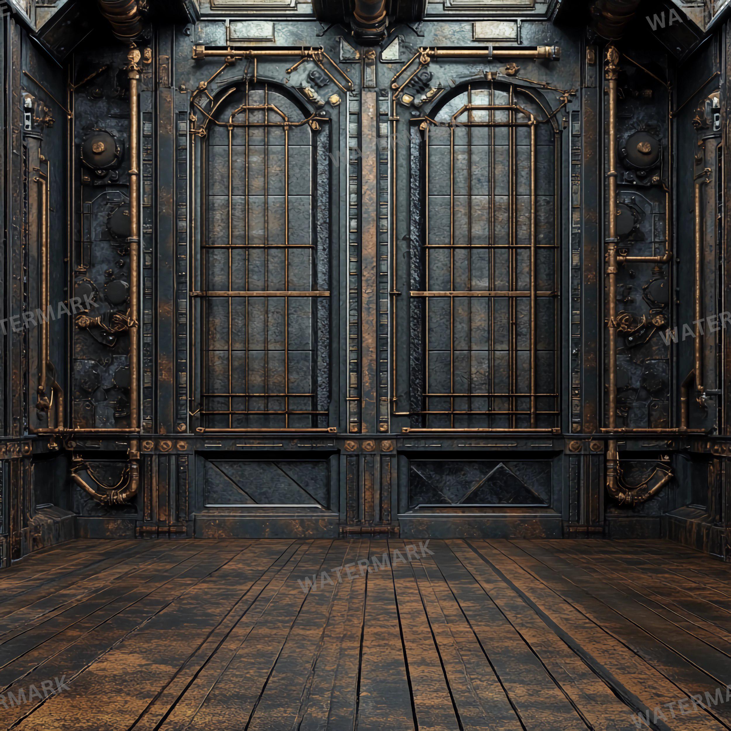 7 Steampunk City Backdrops | Dark Gritty Industrial Backgrounds With ...