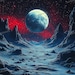 7 Moon Landing Backdrops for Photoshop Composites & Digital Overlays ...