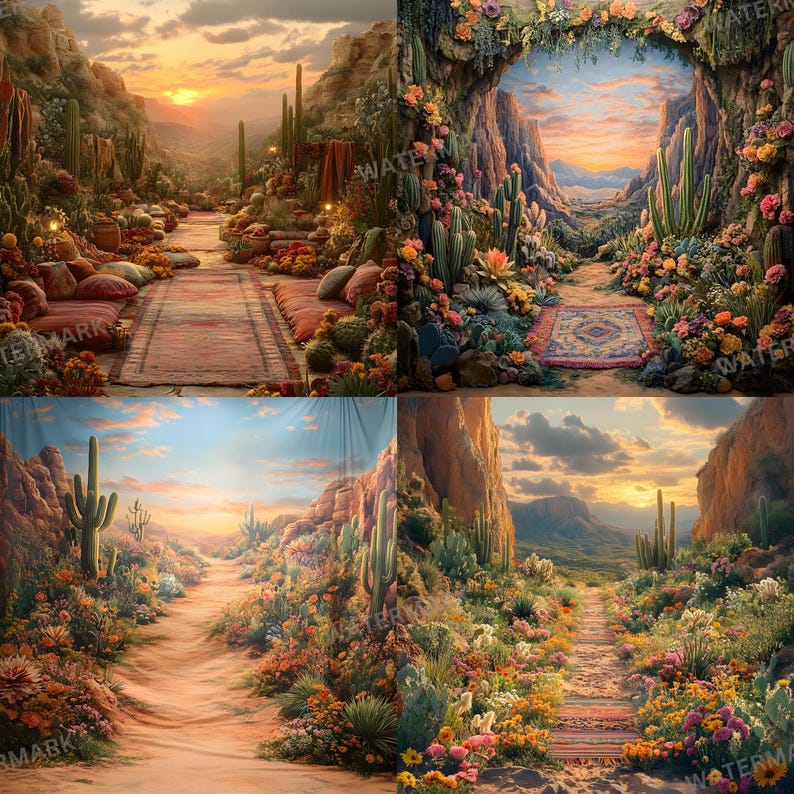 35 Bohemian Desert Backdrops, Boho Desert Background - Photoshop ...