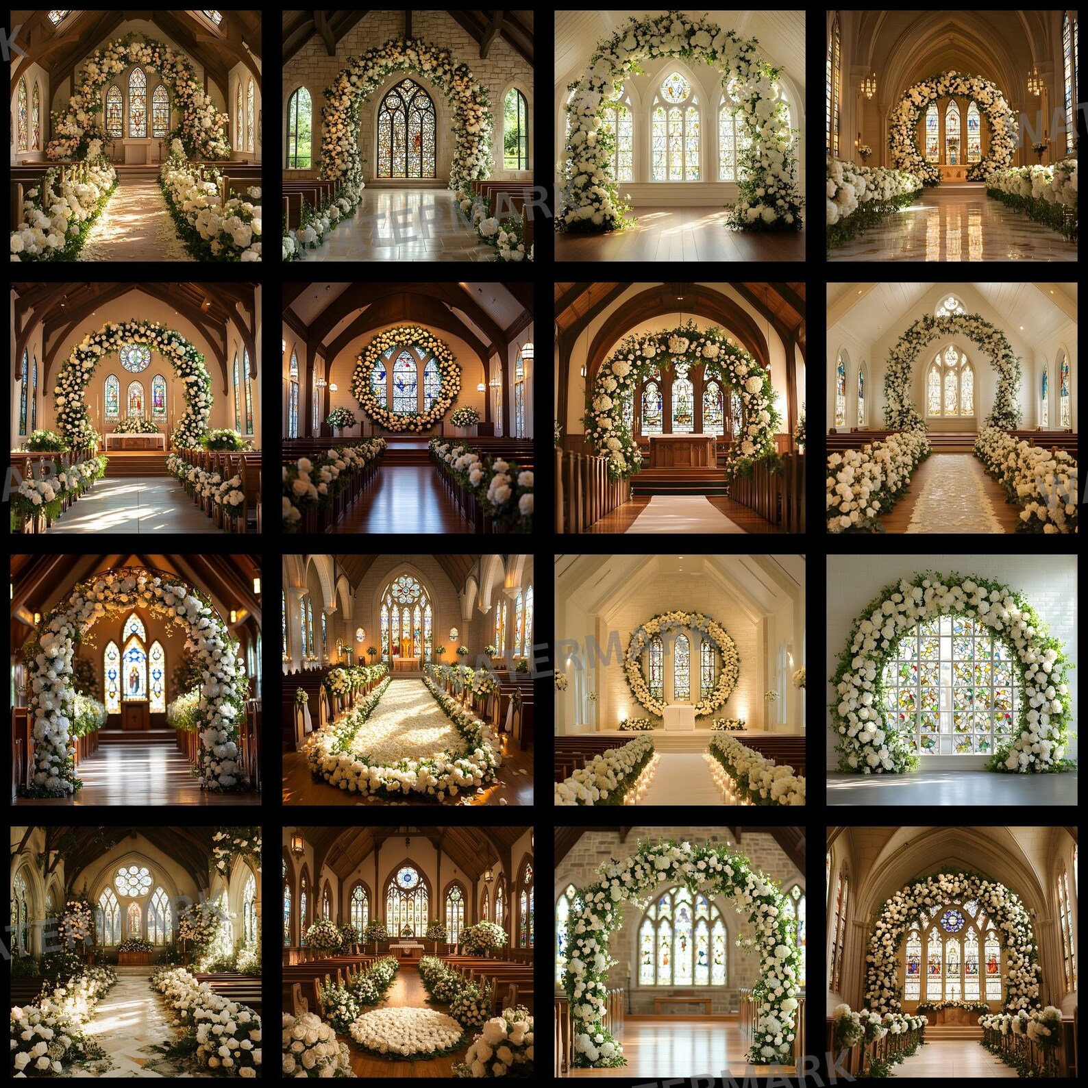 Chapel Photography Backdrop, Church Wedding Background, Religious ...