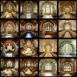 Chapel Photography Backdrop, Church Wedding Background, Religious ...