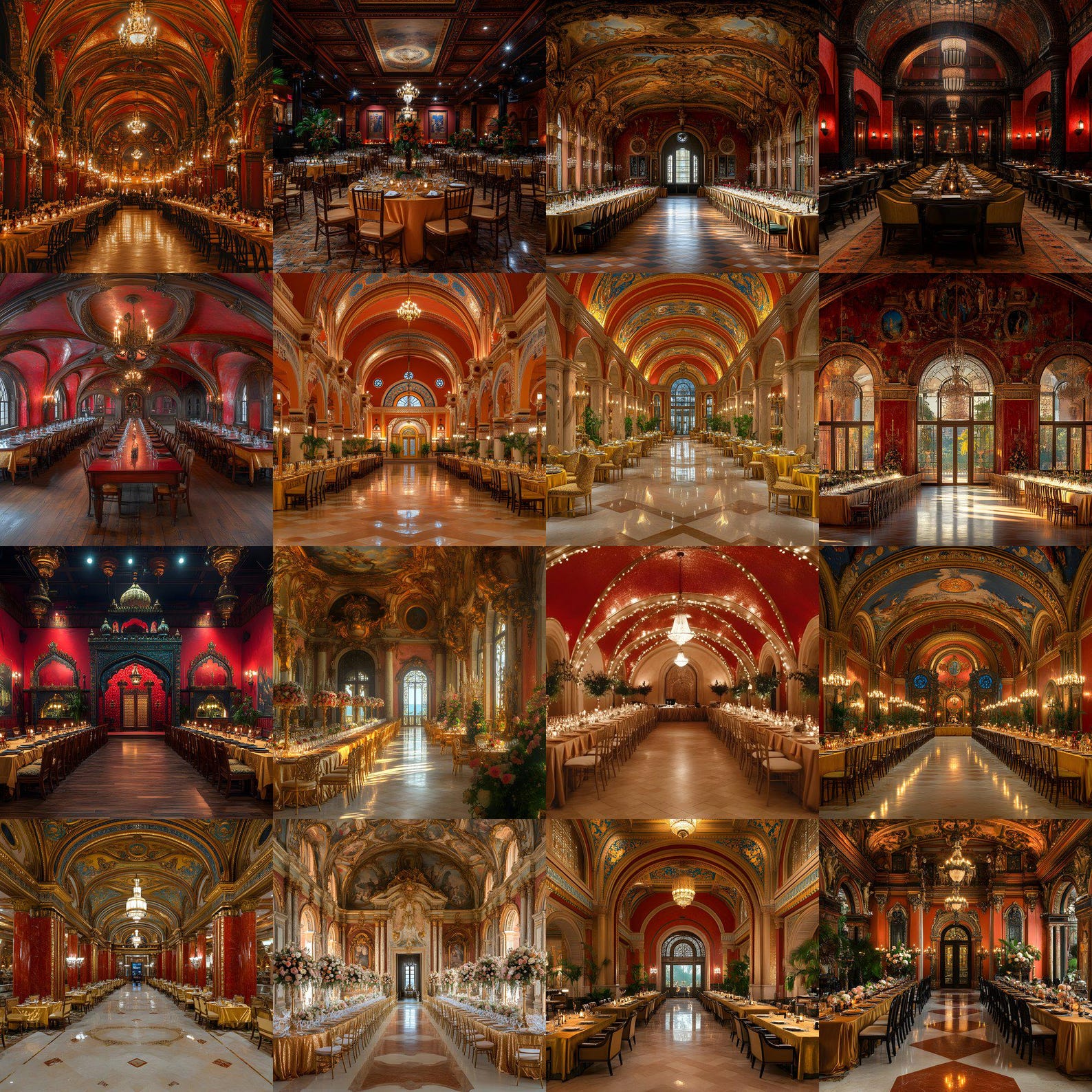 Ruby Banquet Hall Digital Backdrop Collection, Majestic Photography ...
