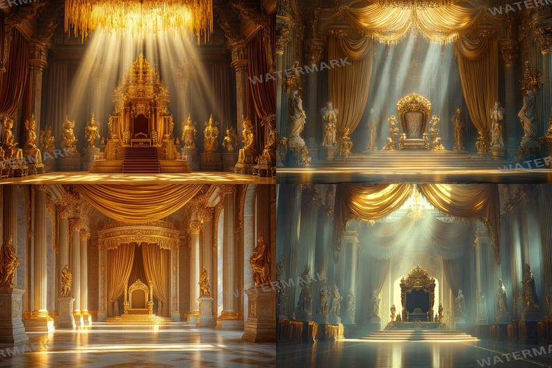 Royal Throne Room Backdrop: 35 Pngs for Regal Portrait Photography ...