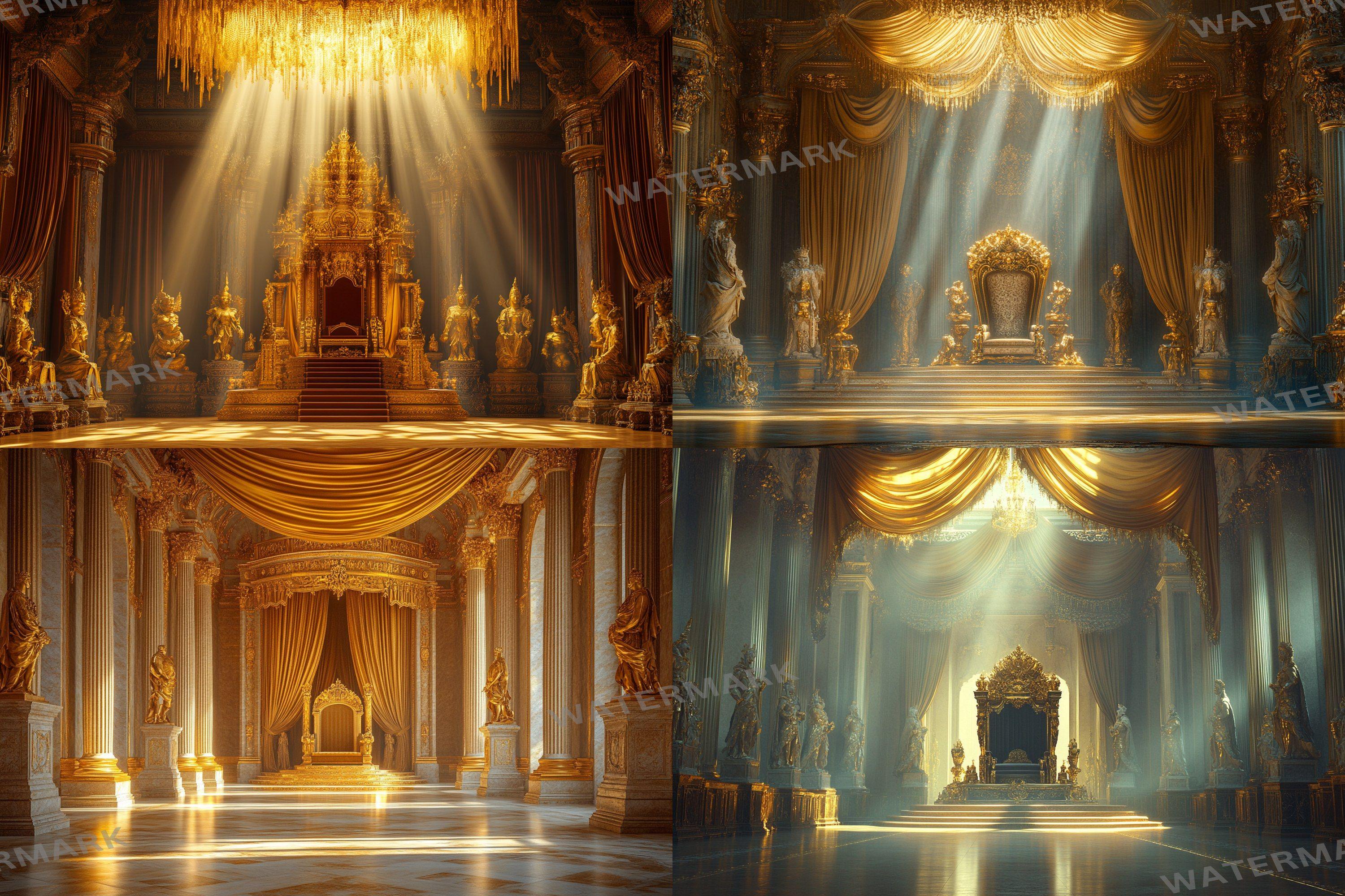 Royal Throne Room Backdrop: 35 Pngs for Regal Portrait Photography ...