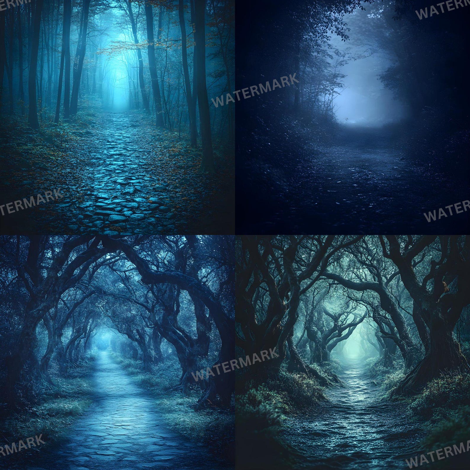 65 Dark Spooky Backdrops - Master Overlays for Photoshop Composites ...