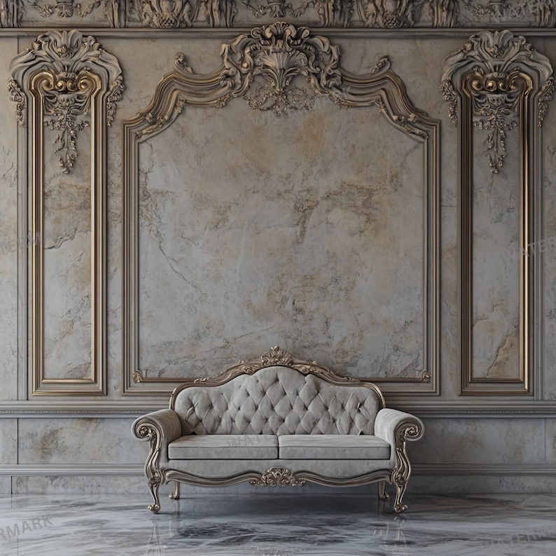 12 Regal Salon Backdrops | Dark Gold & Brown Textured Backgrounds With ...