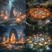 Enchanting Fairy Tale Photoshop Overlay Backdrops 15 Magical Forest, Arch, and Pathway Scenes ...