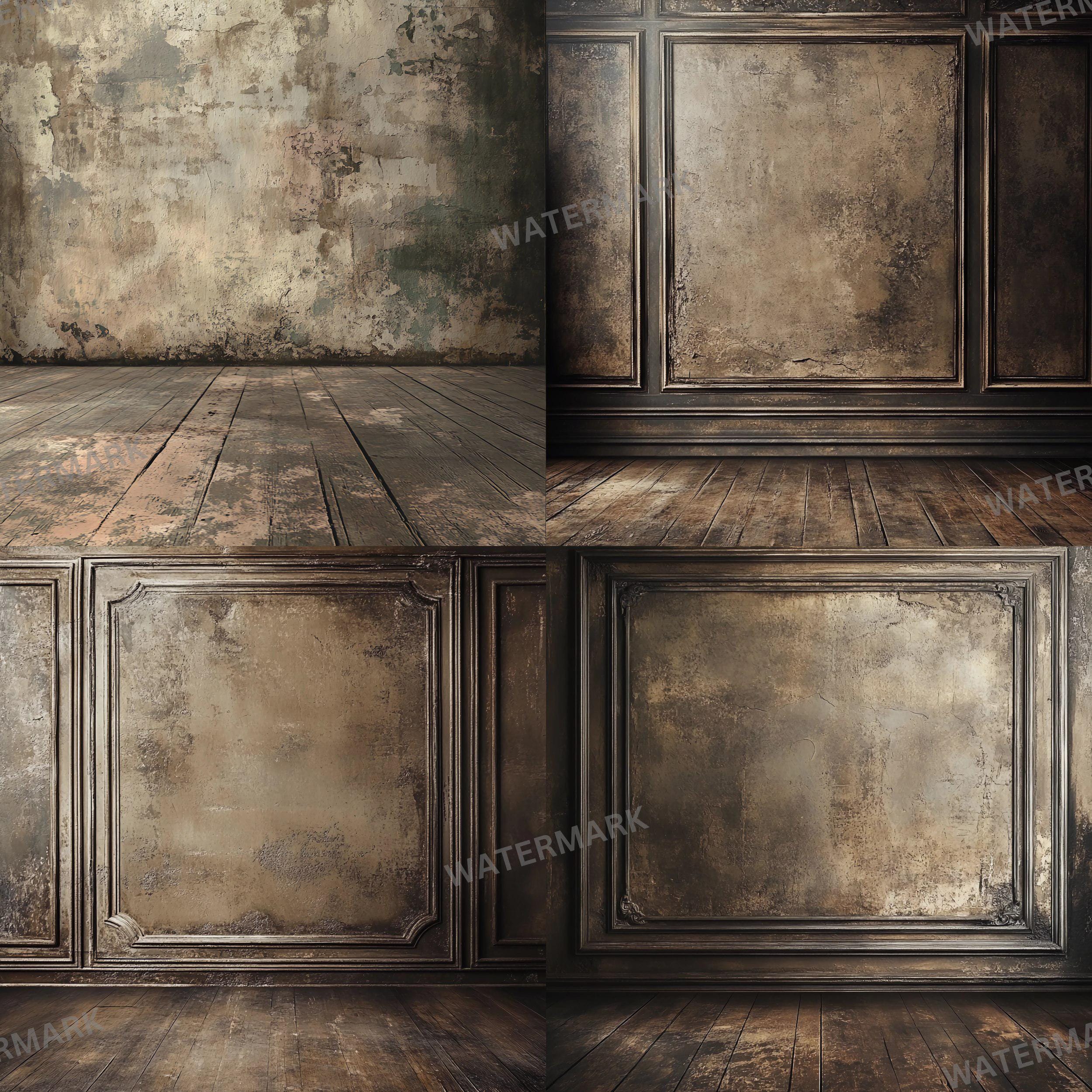 Vintage Wall Backdrop Collection - 10 Textured Surfaces for Photography ...