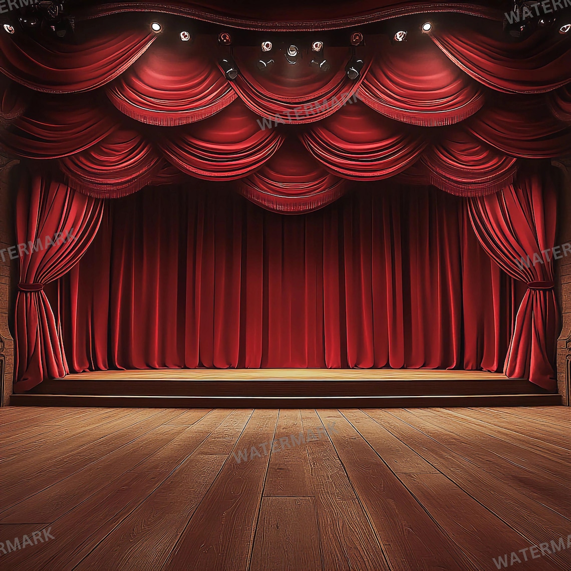 Theater Stage Backdrops 11 Curtain Backgrounds Perfect for Performances ...