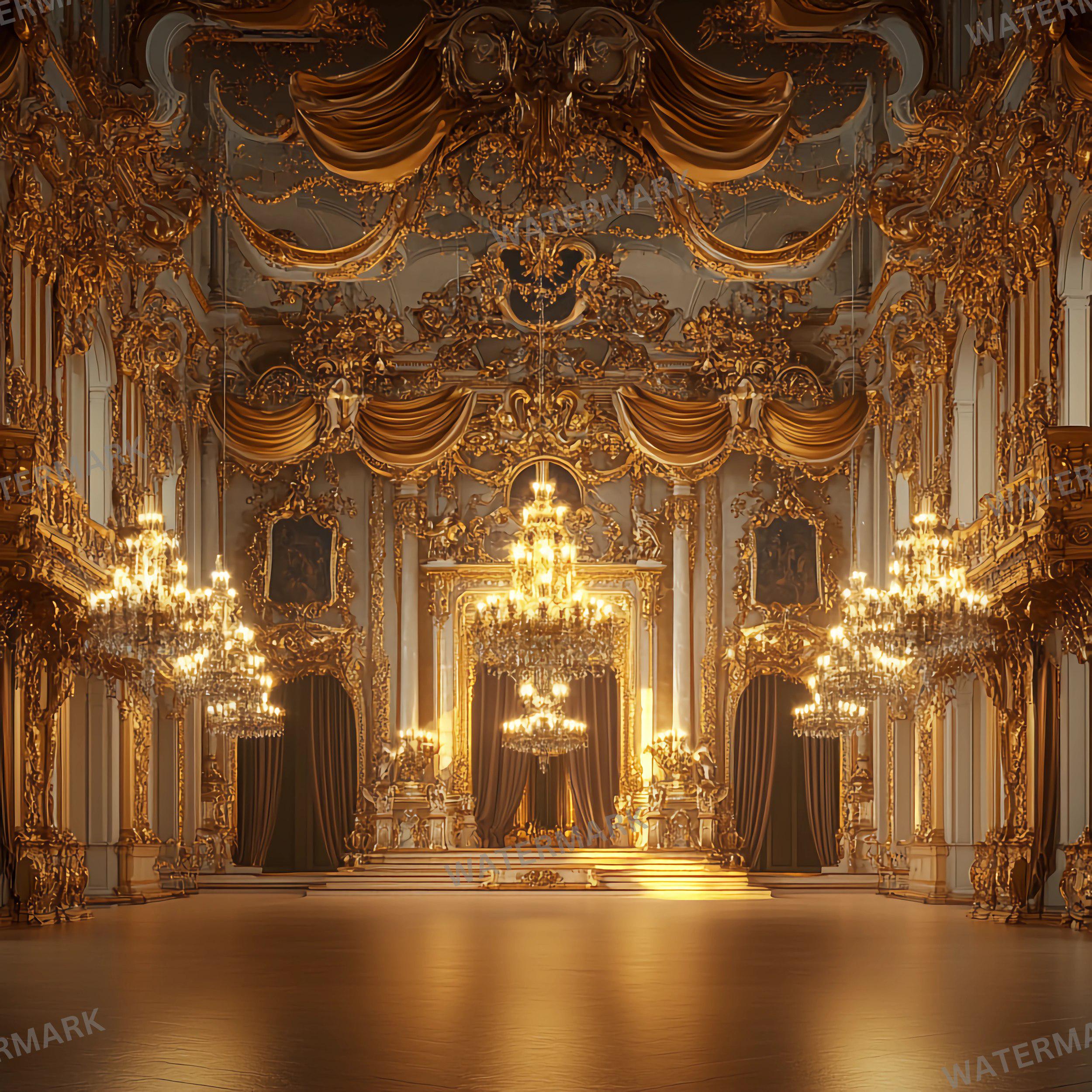 Baroque Palace Digital Backdrops - Set of 9 Fine Art Textures and ...
