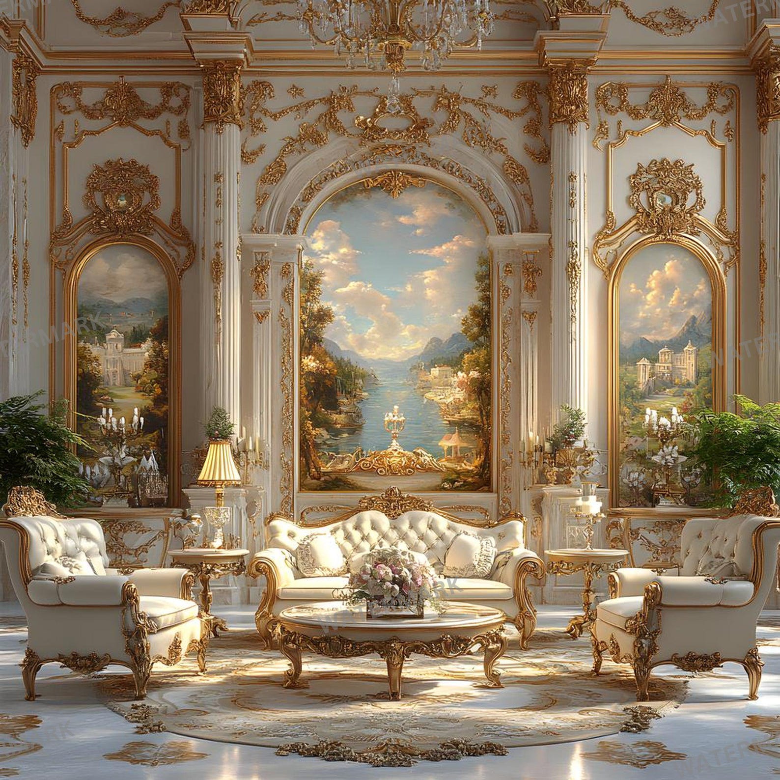 20 Royal Sitting Backdrops Regal Digital Backgrounds for Portraits ...