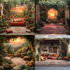 35 Bohemian Desert Backdrops, Boho Desert Background - Photoshop ...