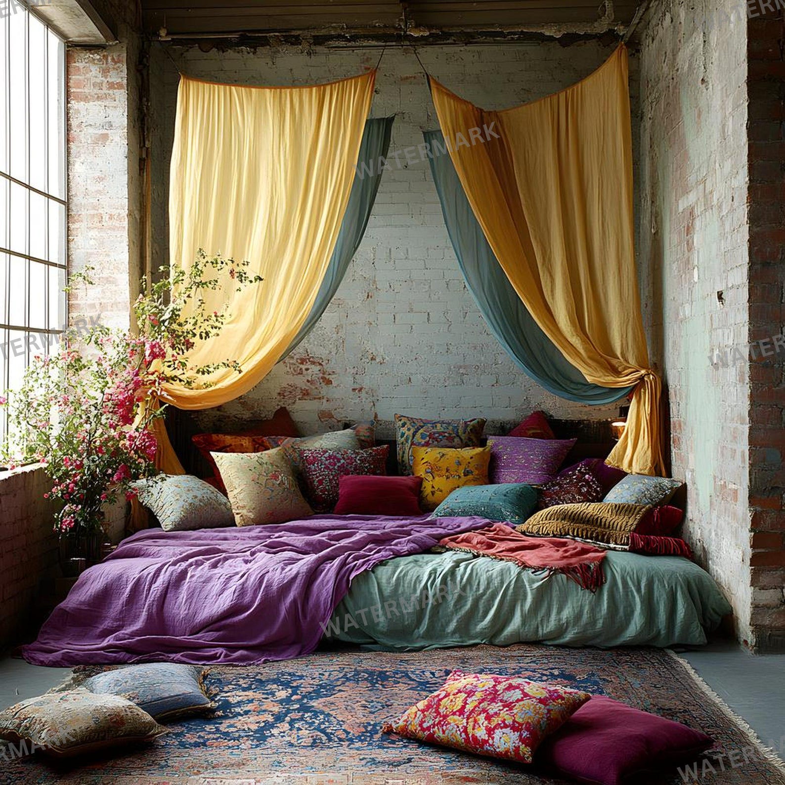 15 Dreamy Boho Backdrops - Cozy Backgrounds for Photography, Photoshop ...