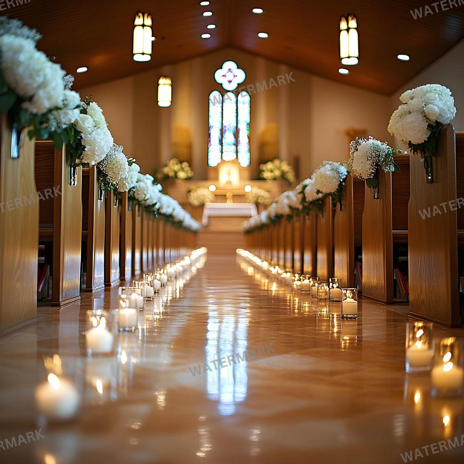 100 Elegant Church Backdrops | Cathedral Backdrop – Weddings, Virtual ...