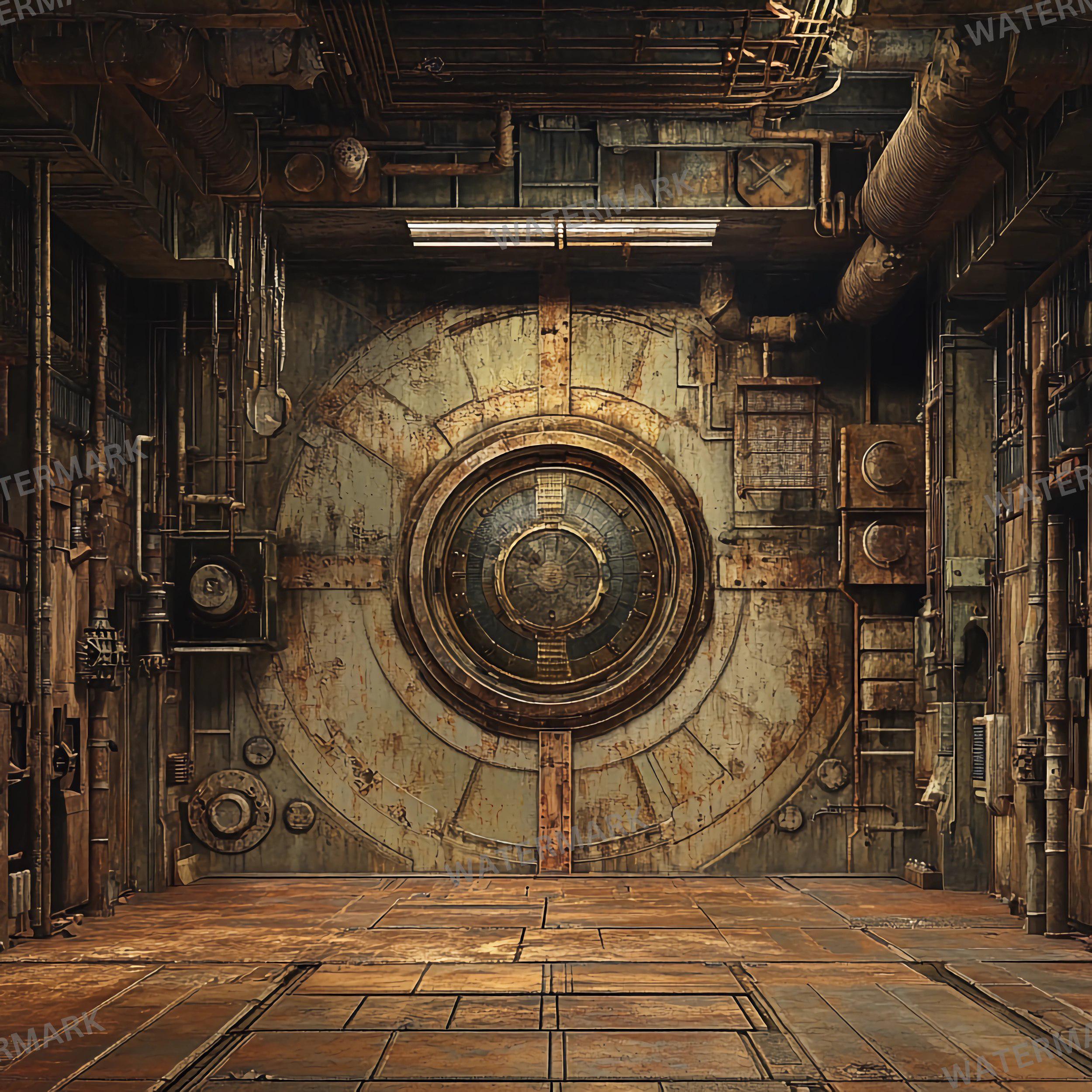 7 Steampunk City Backdrops | Dark Gritty Industrial Backgrounds With ...