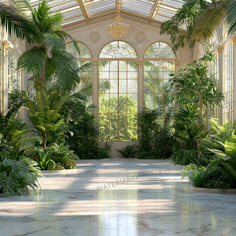 7 Victorian Conservatory Backdrops | Vintage Greenhouse Backgrounds ...