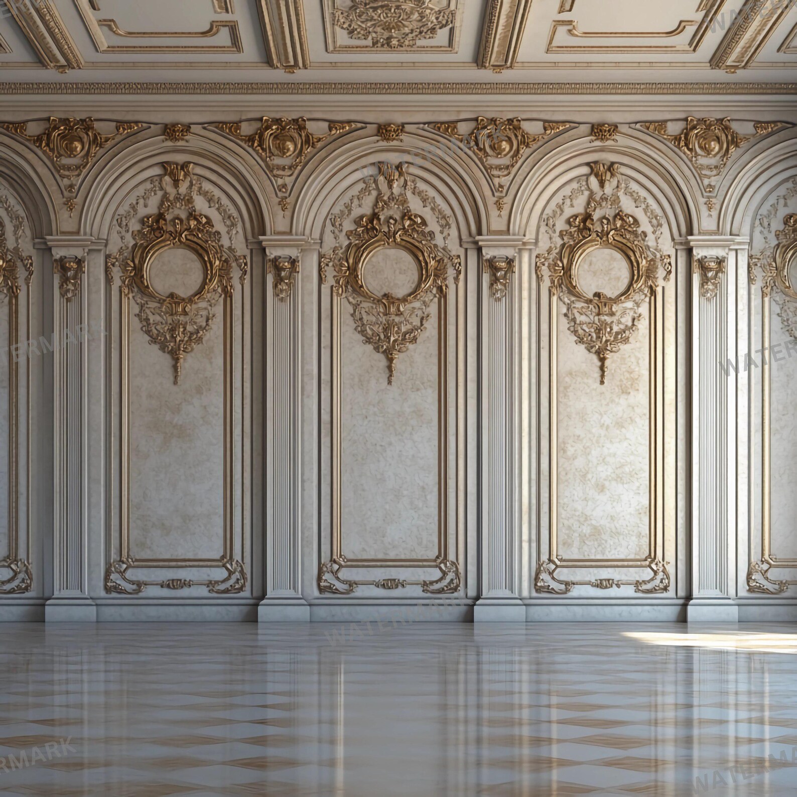 12 Regal Salon Backdrops | Dark Gold & Brown Textured Backgrounds With ...