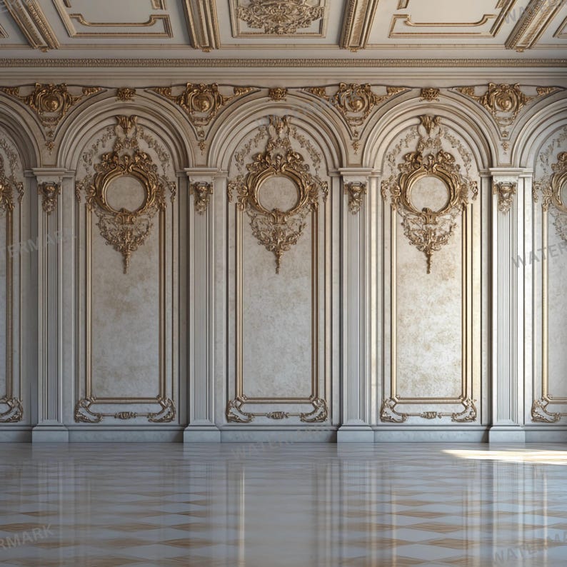 12 Regal Salon Backdrops | Dark Gold & Brown Textured Backgrounds With ...