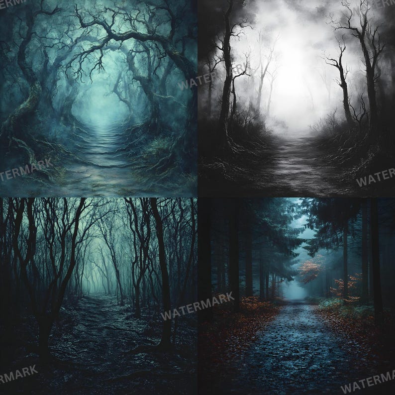 65 Dark Spooky Backdrops - Master Overlays for Photoshop Composites ...