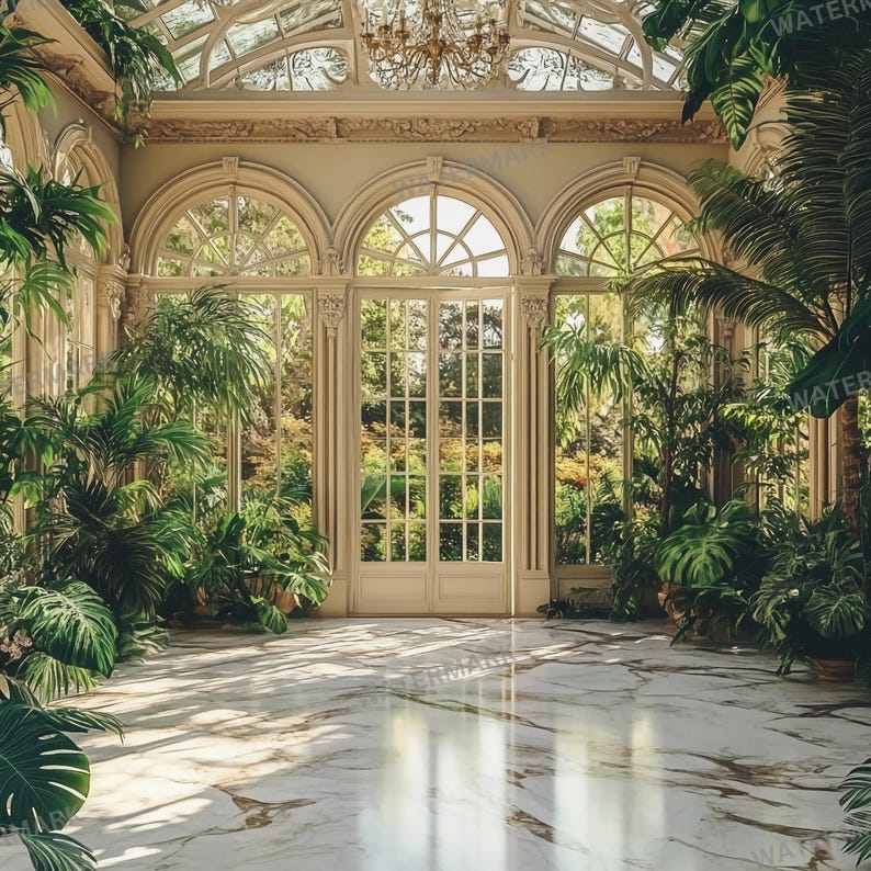 7 Victorian Conservatory Backdrops | Vintage Greenhouse Backgrounds ...