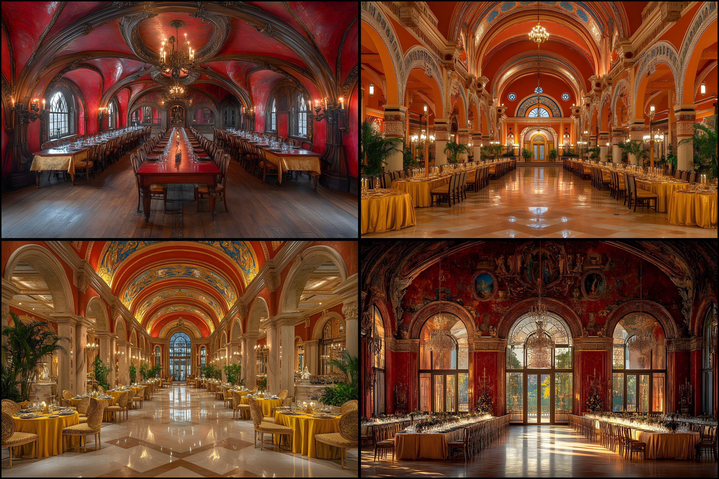 Ruby Banquet Hall Digital Backdrop Collection, Majestic Photography ...