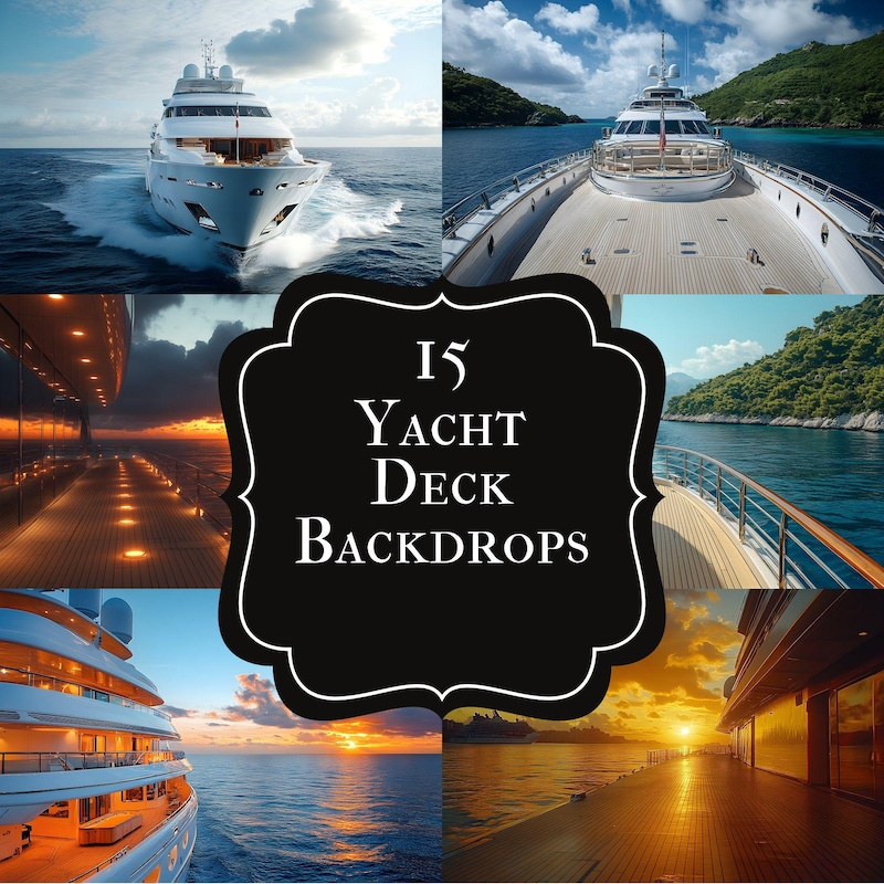 Yacht Backdrop - Etsy