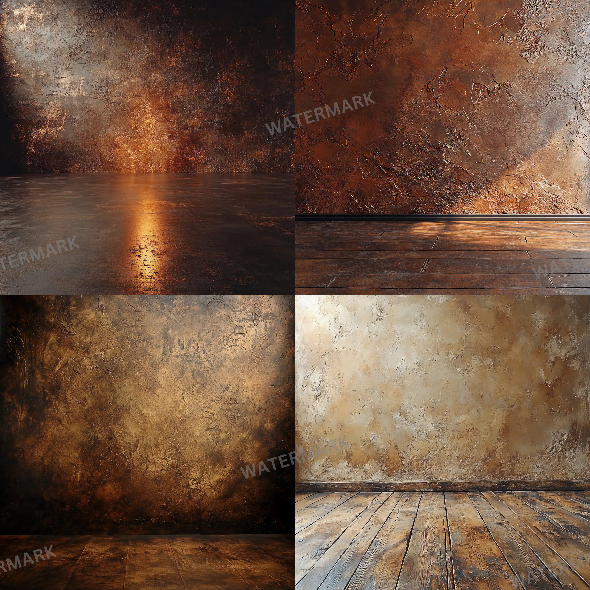 Brown Texture Photography Backdrops – 16 Rustic Warm Digital Overlays ...