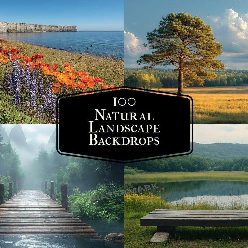 Back to Nature Landscape - Etsy