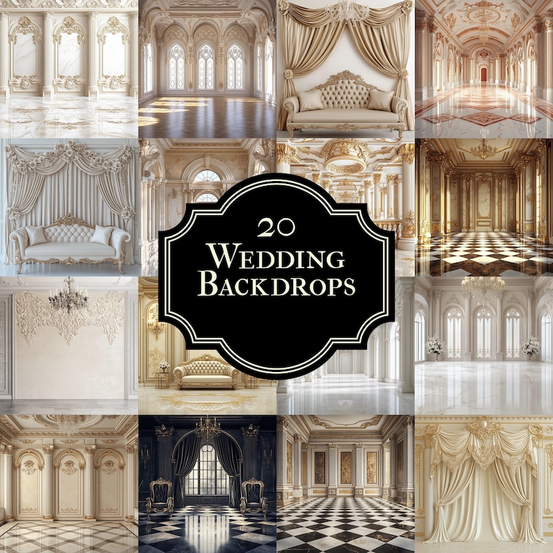 20 Luxurious Wedding Backdrops | Elegant Palace Wedding Backgrounds for ...