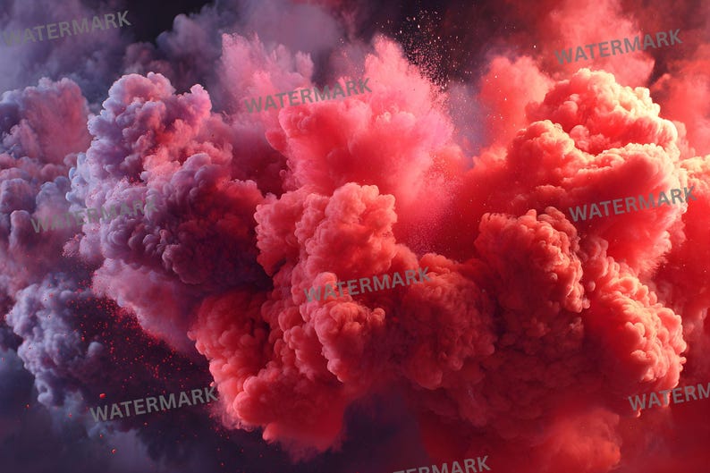 Burgundy Smoke Photography Backdrop, Action Portrait Background ...