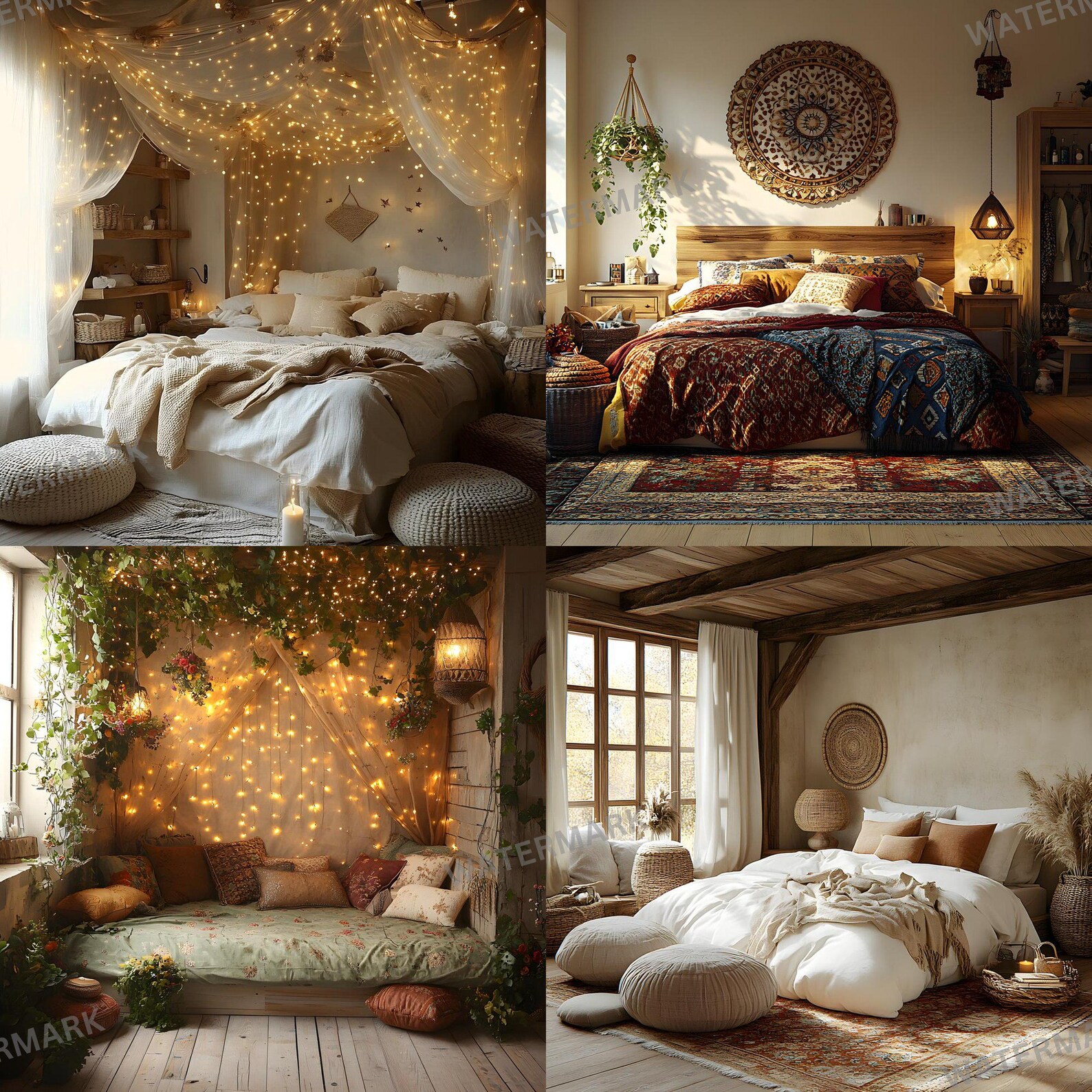 15 Dreamy Boho Backdrops - Cozy Backgrounds for Photography, Photoshop ...