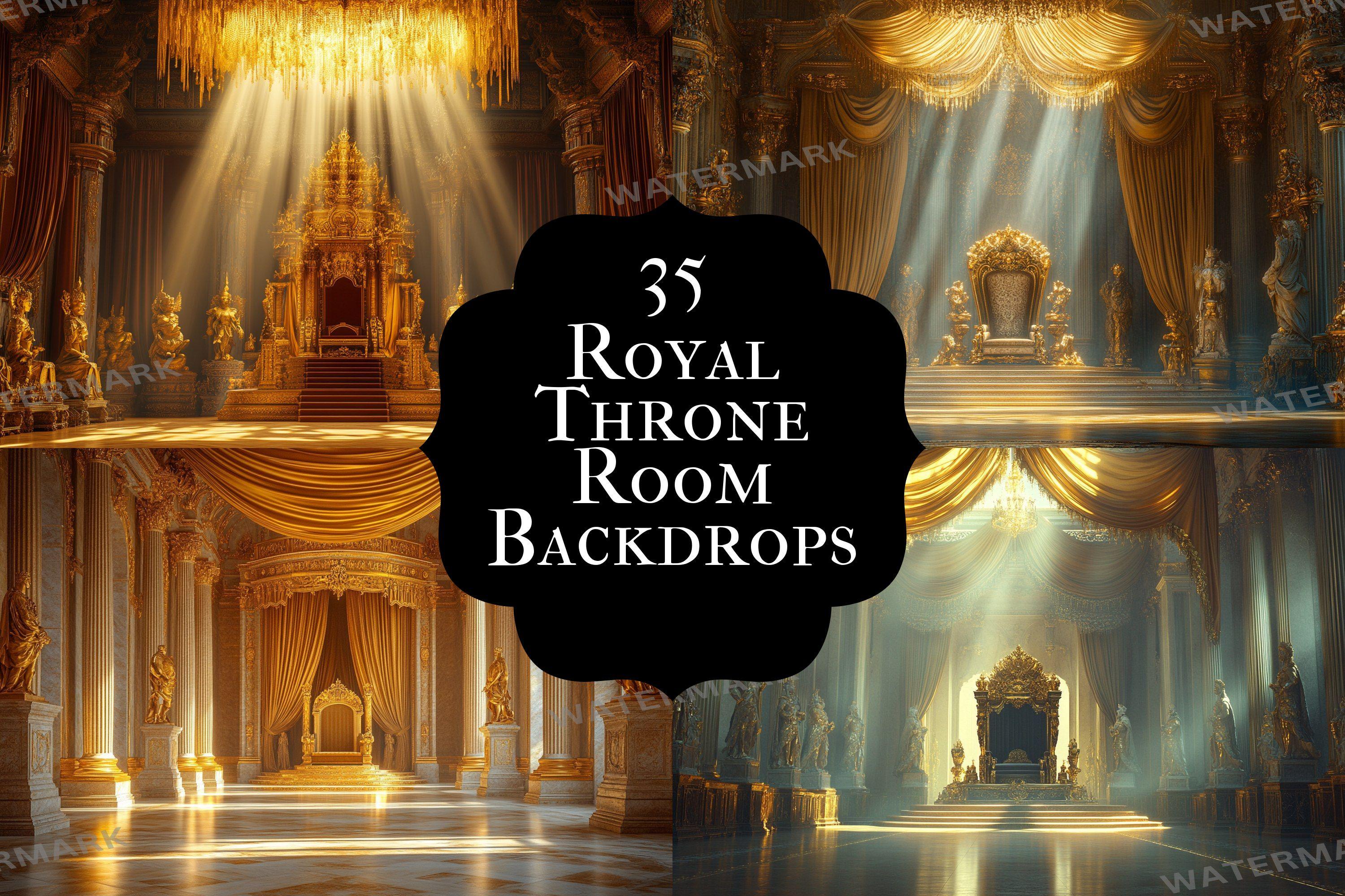 Royal Throne Room Backdrop: 35 Pngs for Regal Portrait Photography ...