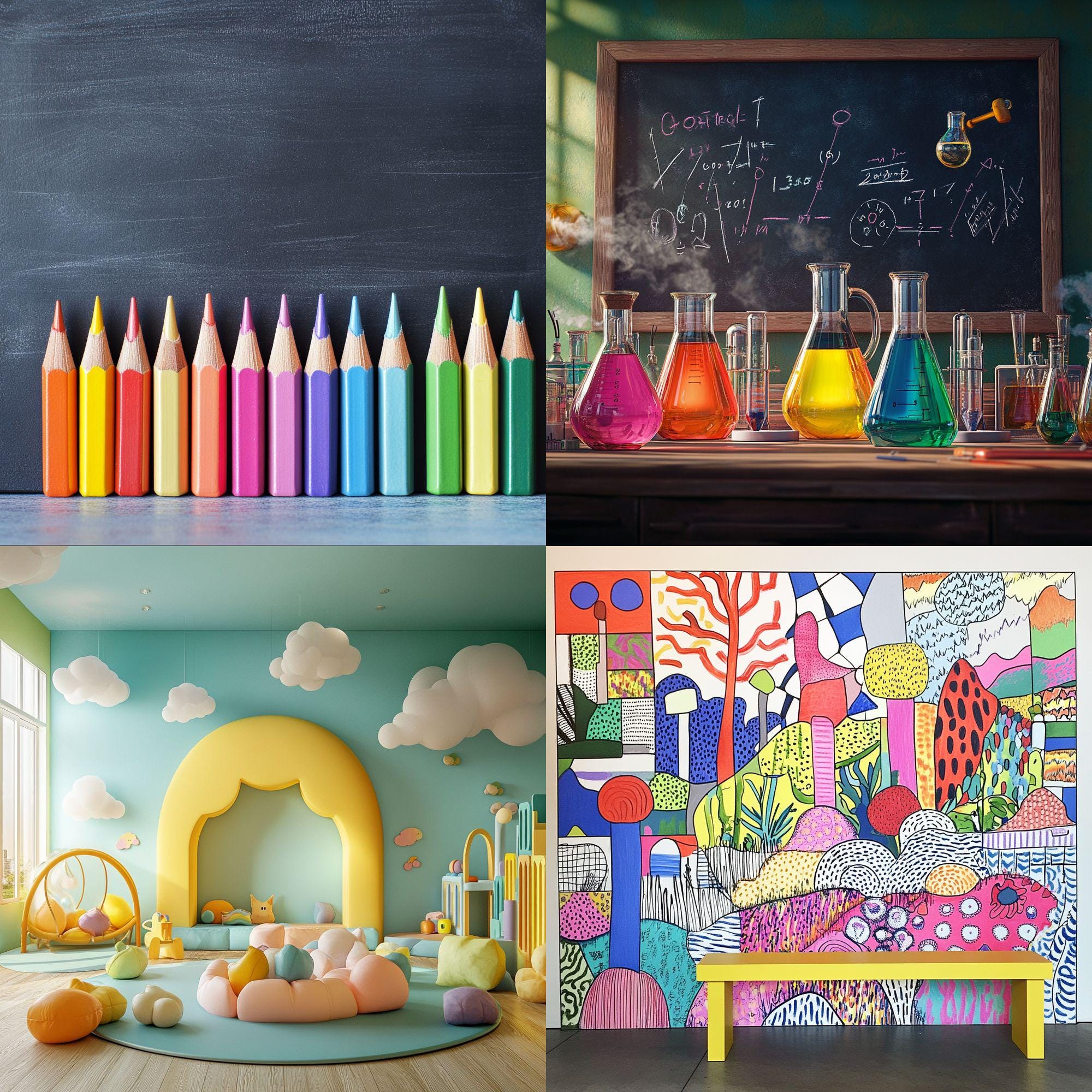 School & Kindergarten Photography Backdrops | 200 Digital Backdrops ...