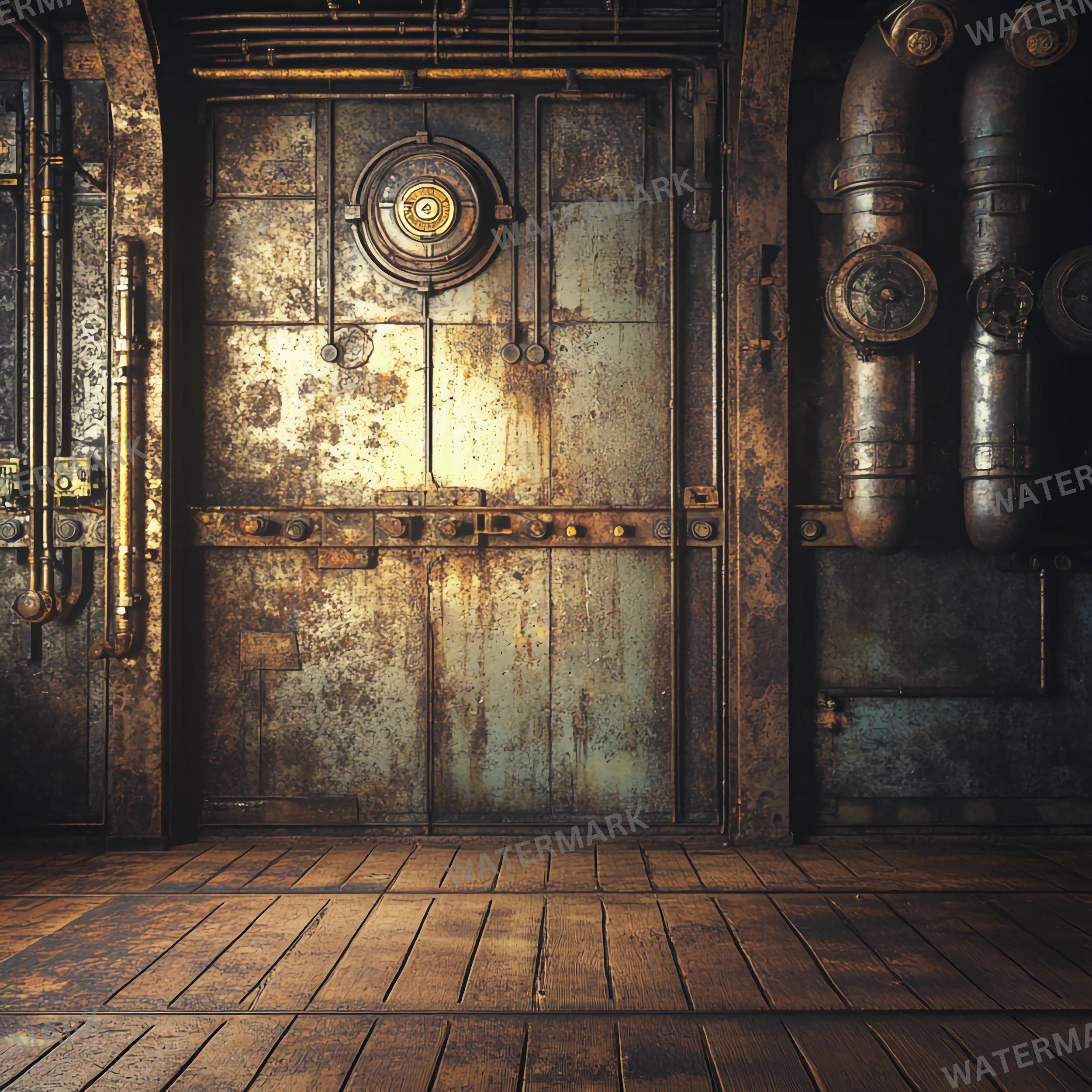 7 Steampunk Backdrops - Vintage Industrial Photography Backgrounds ...