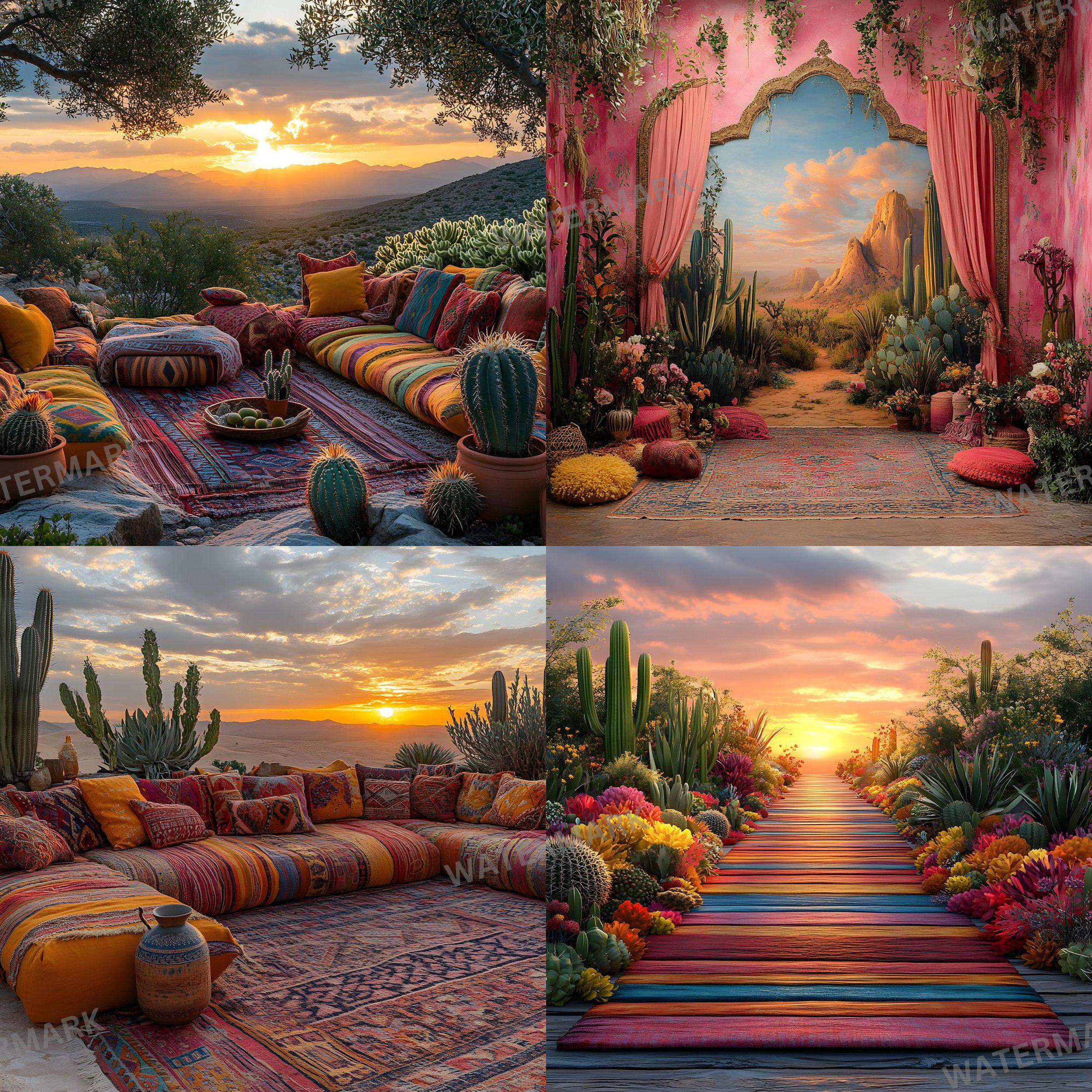 35 Bohemian Desert Backdrops, Boho Desert Background - Photoshop ...