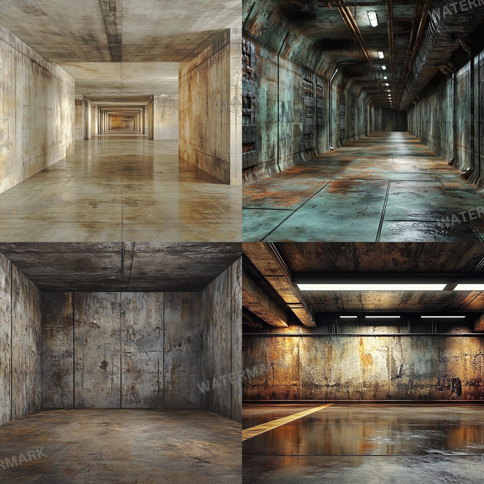 7 Urban Texture Backdrops | Gritty Underground City Photo Overlays ...